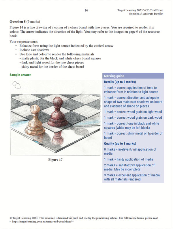 Visual Arts Communication Design - VCD - Target Learning