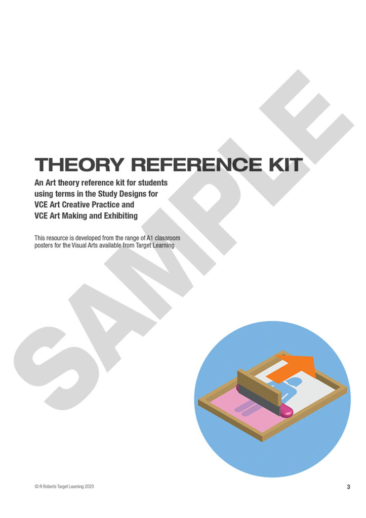 VCE Art CP & M&E Theory Reference Kit (pack 15 booklets) - Target Learning