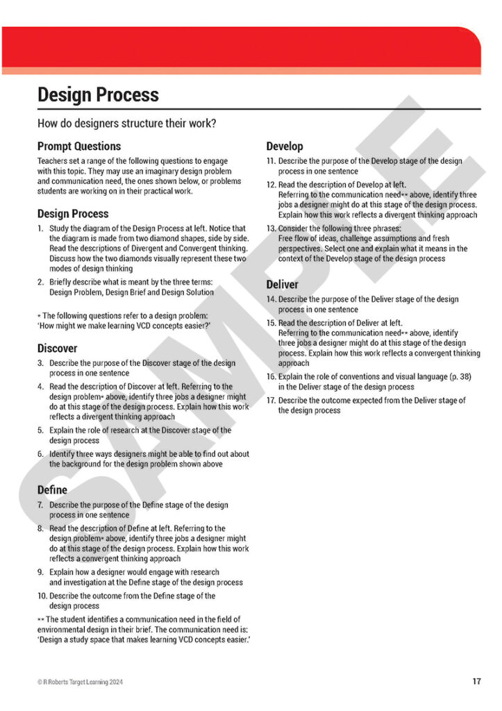 VCE VCD Theory Reference Kit (pack 15 booklets) - Target Learning